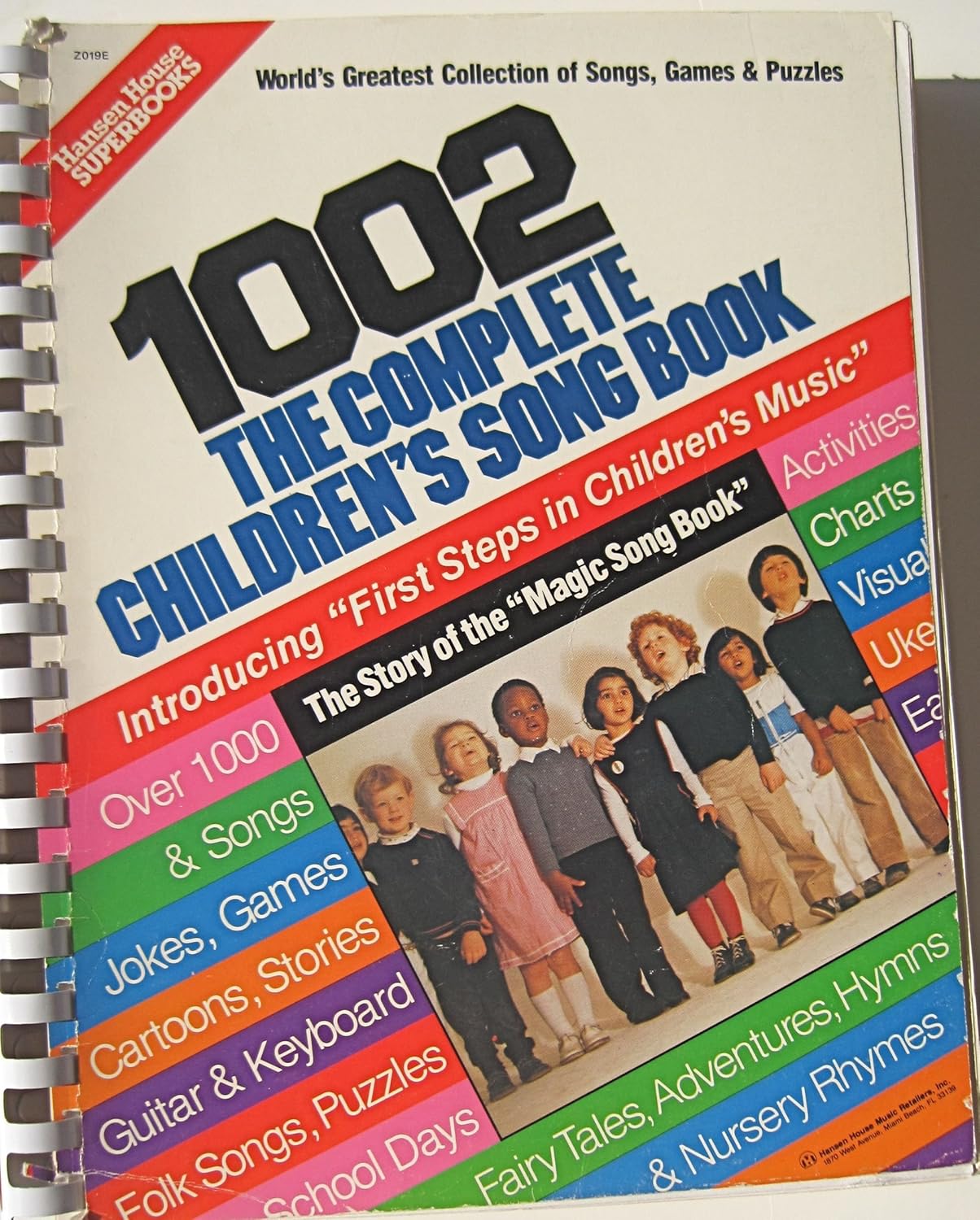 1002 The Complete Children's Song Book: unknown author: 9789991715308 ...