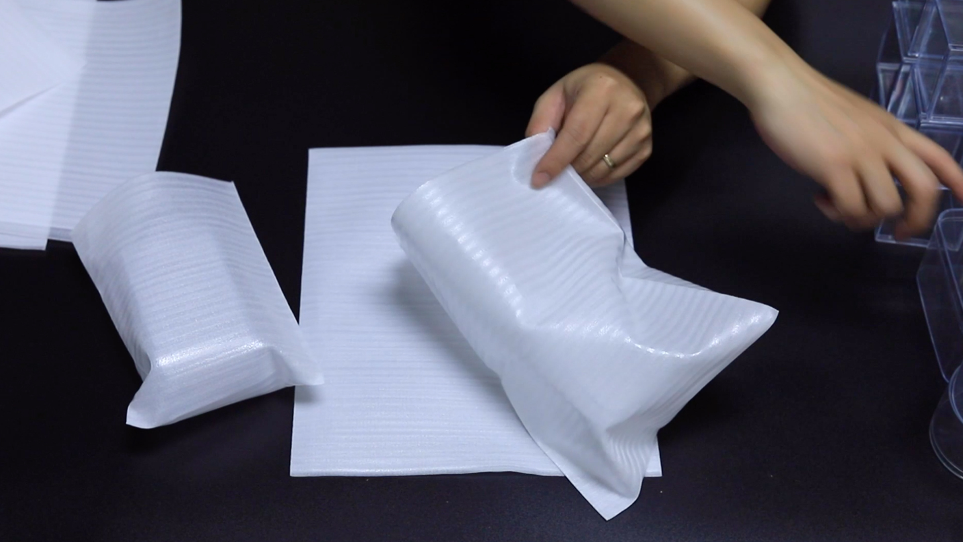 Snapklik.com : 60 Pack Foam Pouches, 3 Sizes Thick Cushion Wrap Pouches ...