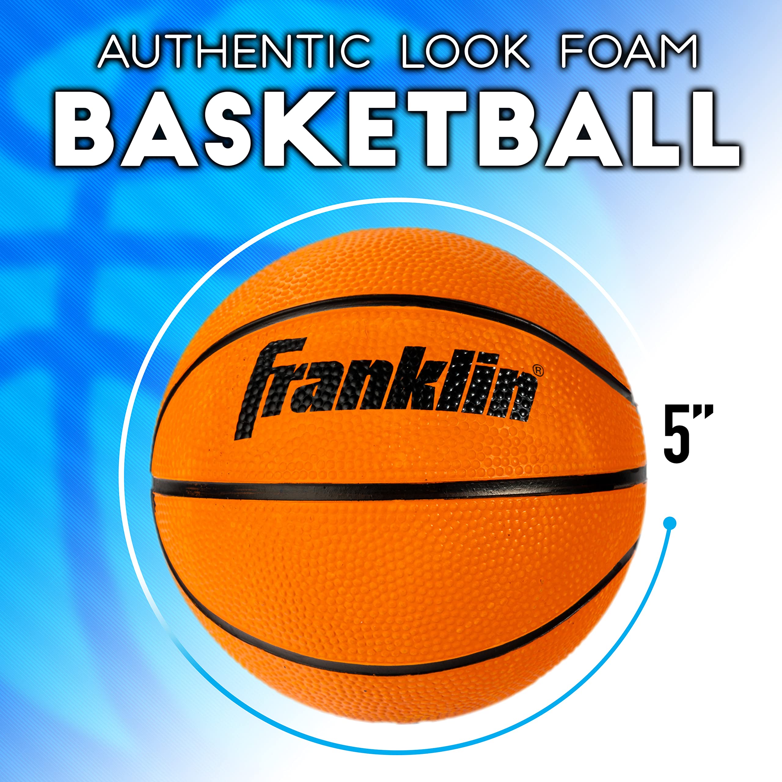 Snapklik.com : Franklin Sports Soft Indoor Mini Foam Basketballs - 3 ...