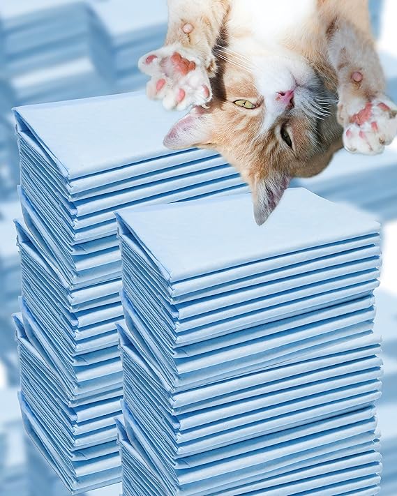 Amazon.com: ZOES HOMEWARE Puppy Pads Pet Training Pads 100 Count | Pee ...
