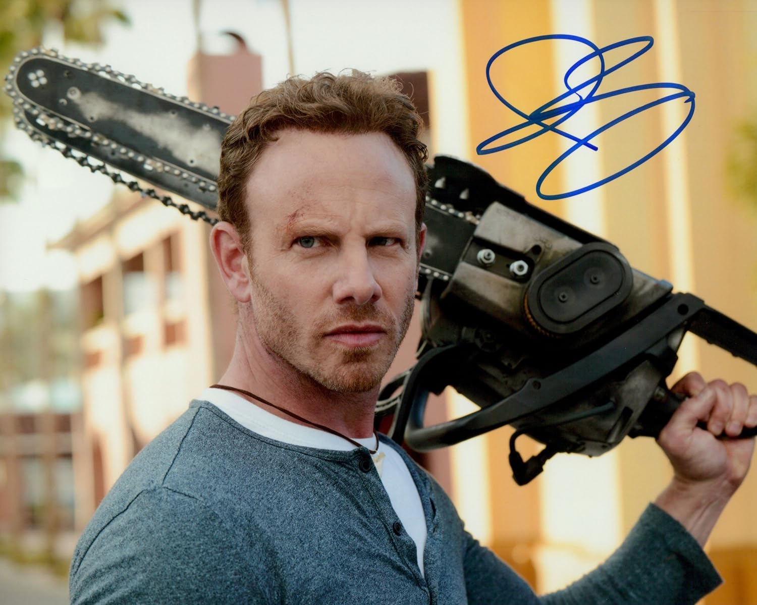 Ian Ziering autographed photo at Amazon's Entertainment Collectibles Store