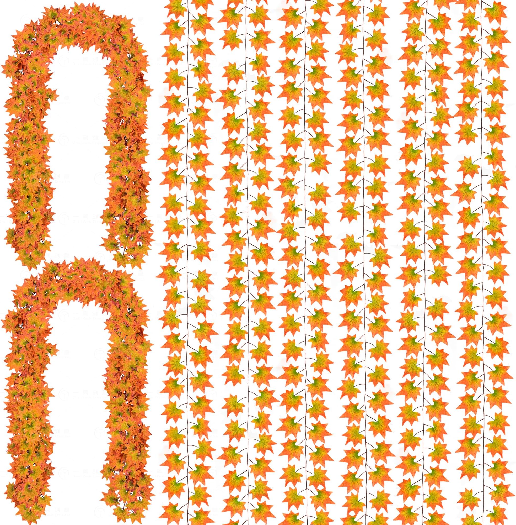 Amazon.com: Autumn Thanksgiving Swirls Hanging Decorations - Pumpkin ...