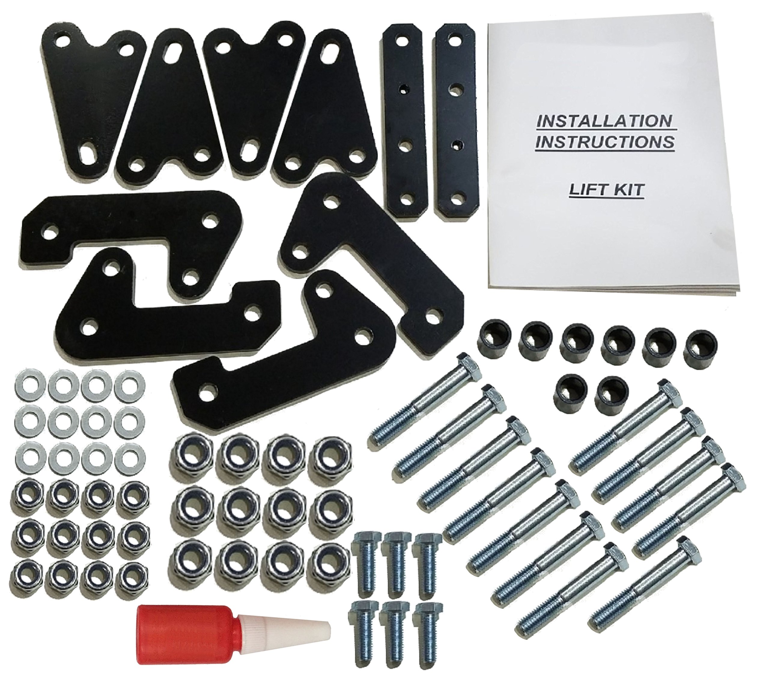 Amazon.com: TOP NOTCH PARTS 2" INCH UTV LIFT KIT SET FITS POLARIS ...