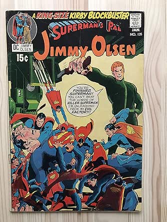 Amazon.com: Superman's Pal Jimmy Olsen #135 first printing original ...