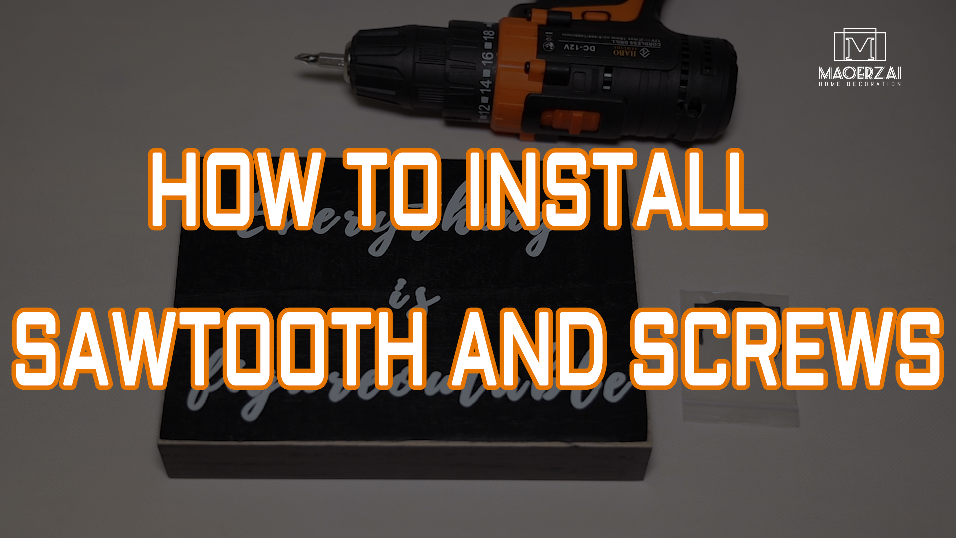 Watch How To Install Sawtooth And Screws on Amazon Live