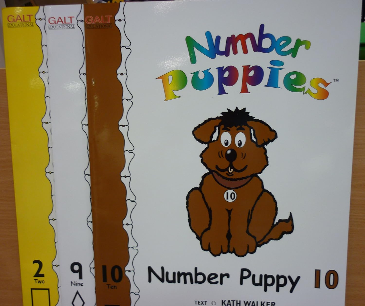Number Puppies: Bk. 10: Kath Walker: 9781903017098: Amazon.com: Books