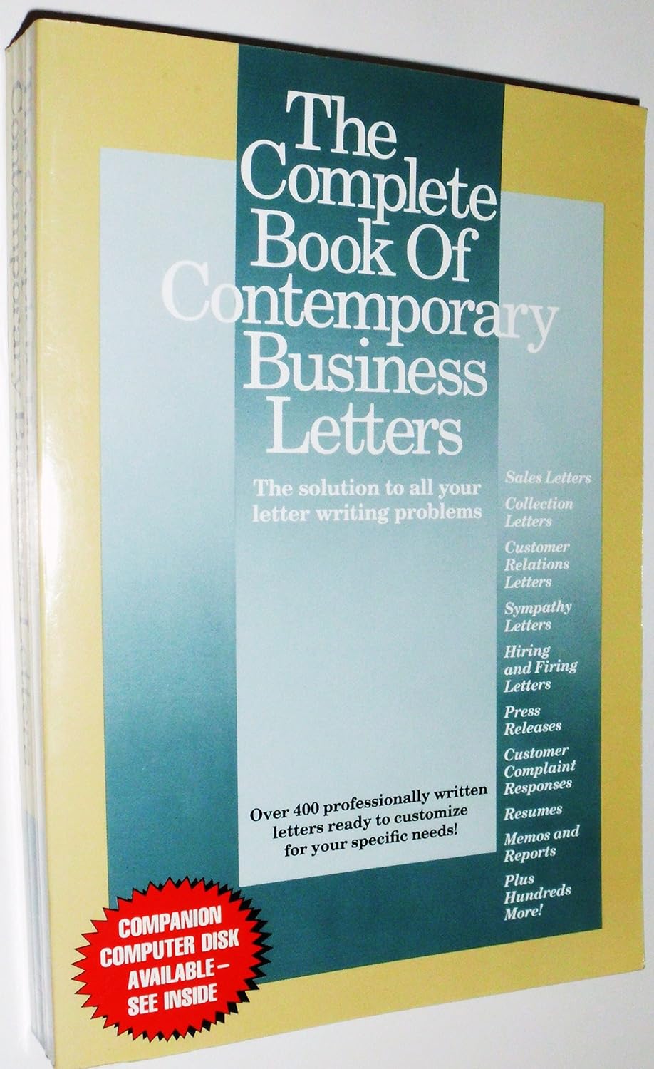 The Complete Book of Contemporary Business Letters (The solution to all ...