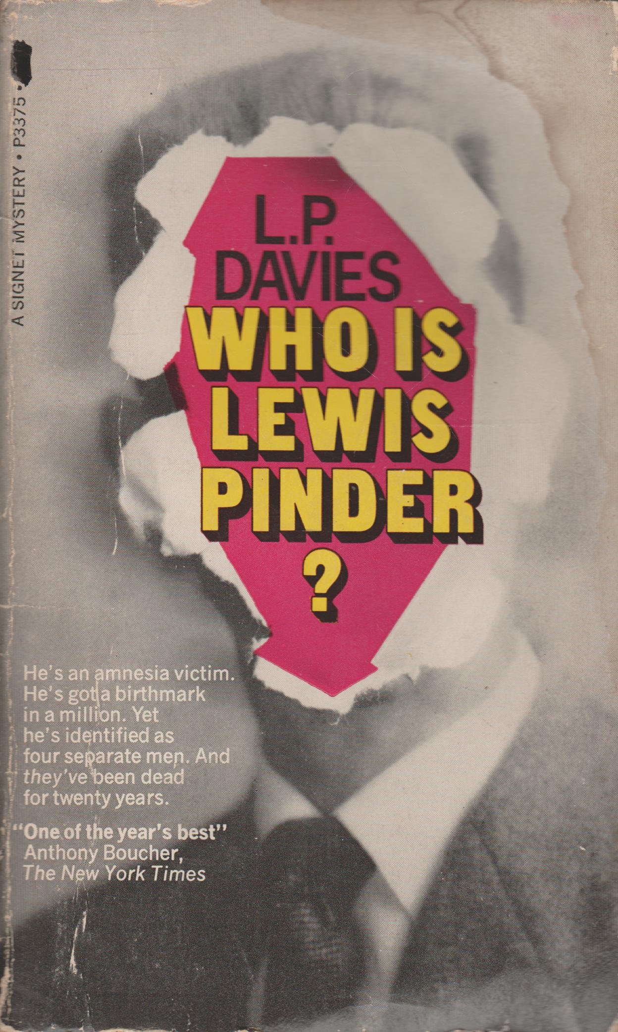 Publication: Who is Lewis Pinder?