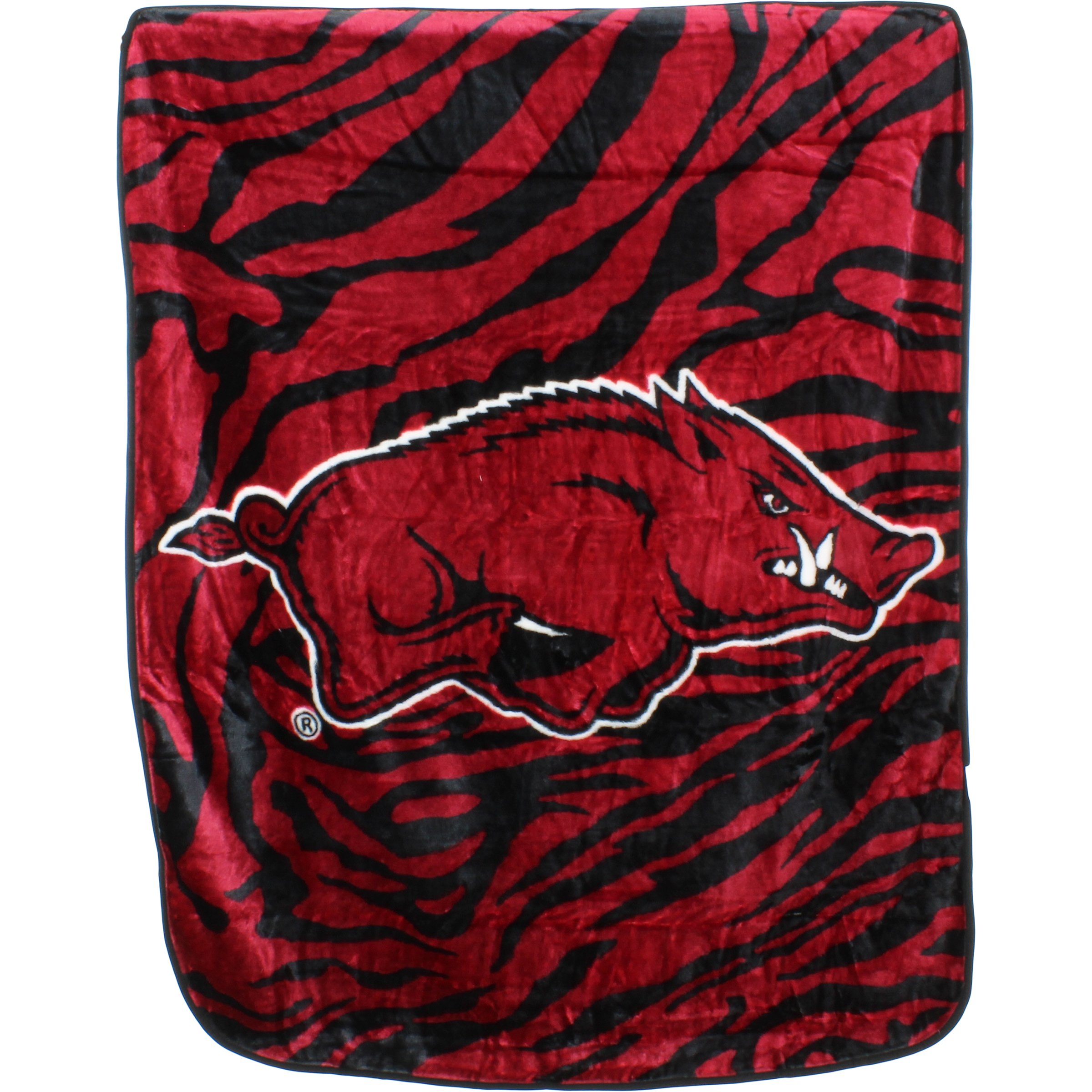 Amazon.com: College Covers Arkansas Razorbacks Raschel Throw Blanket ...
