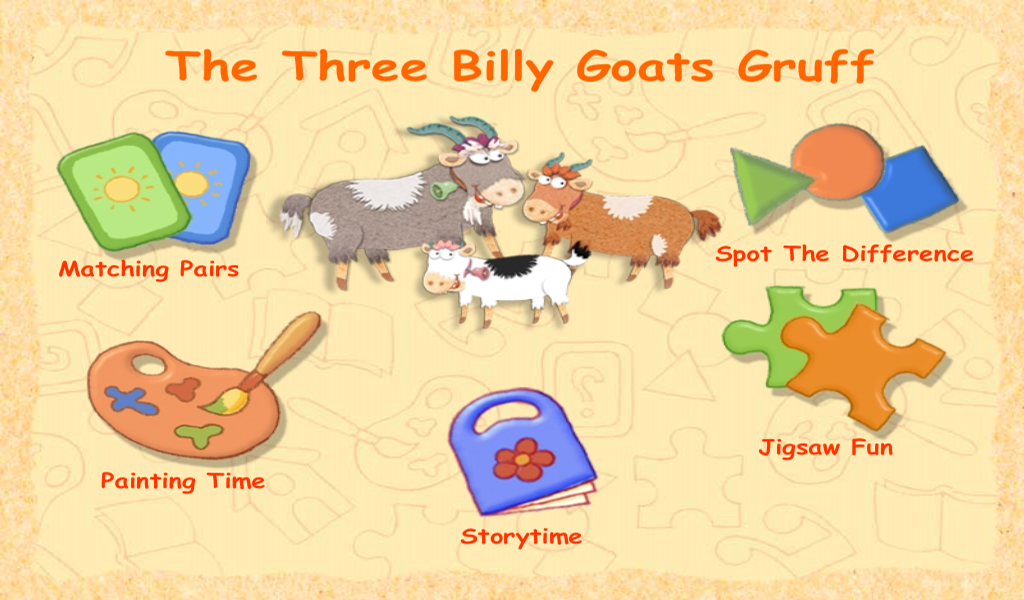 The Three Billy Goats Gruff - App on Amazon Appstore