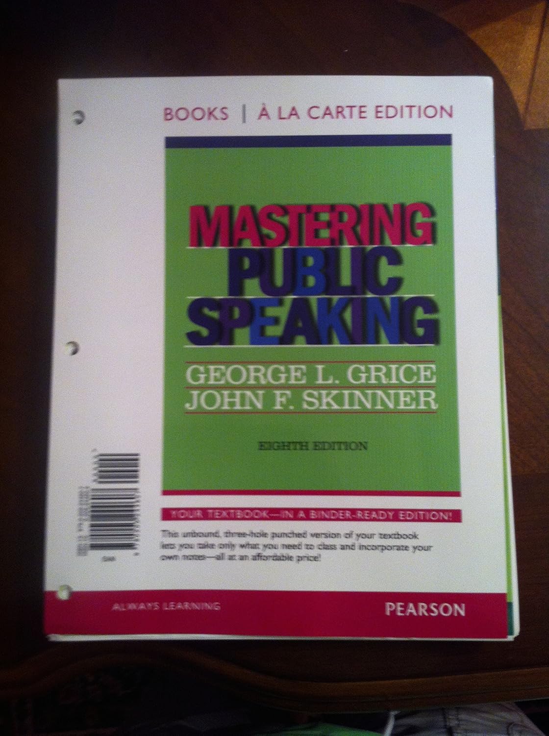 Amazon.com: Mastering Public Speaking: 9780205029396: Grice, George L ...