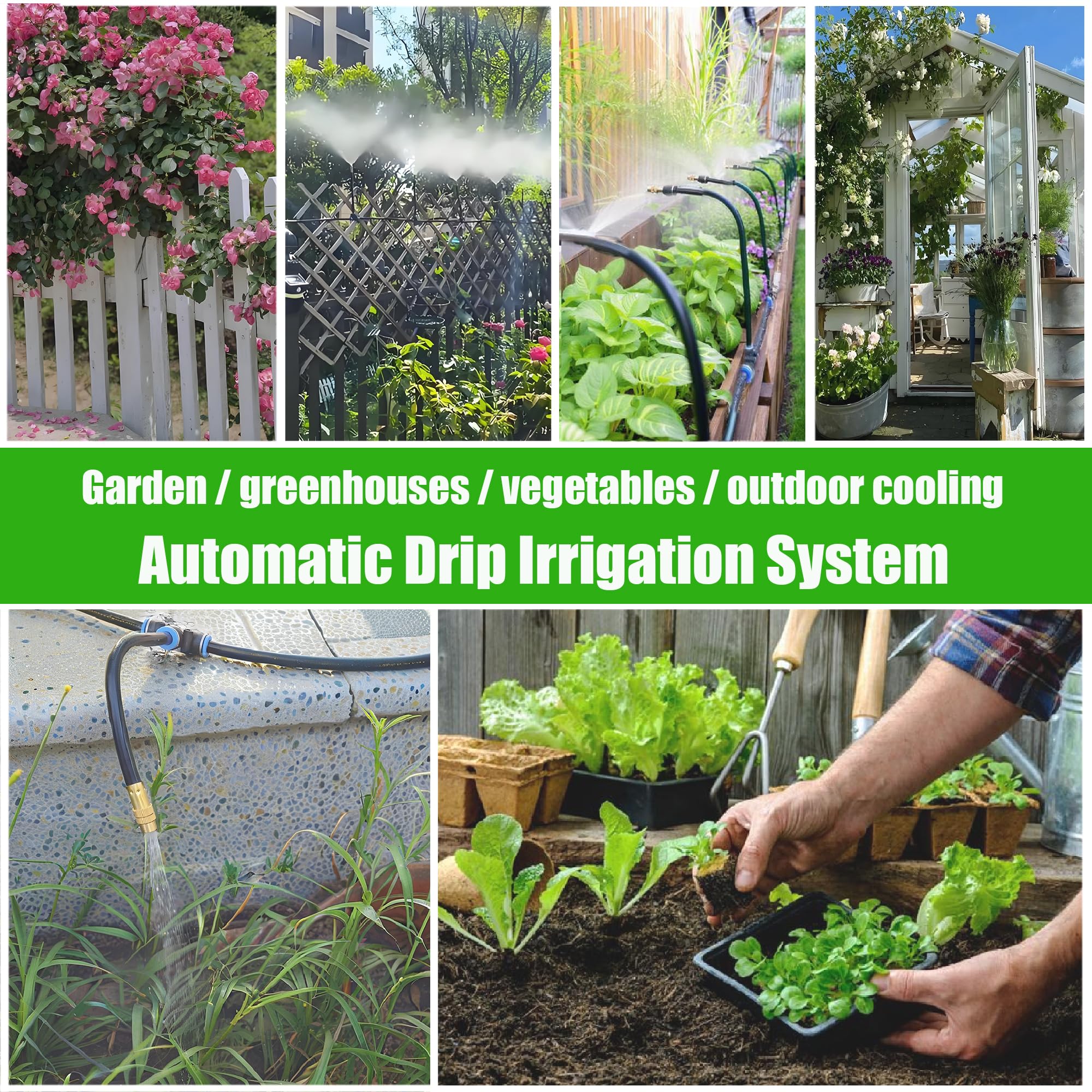 Snapklik.com : Dianrui 360 Curved Garden Automatic Irrigation ...