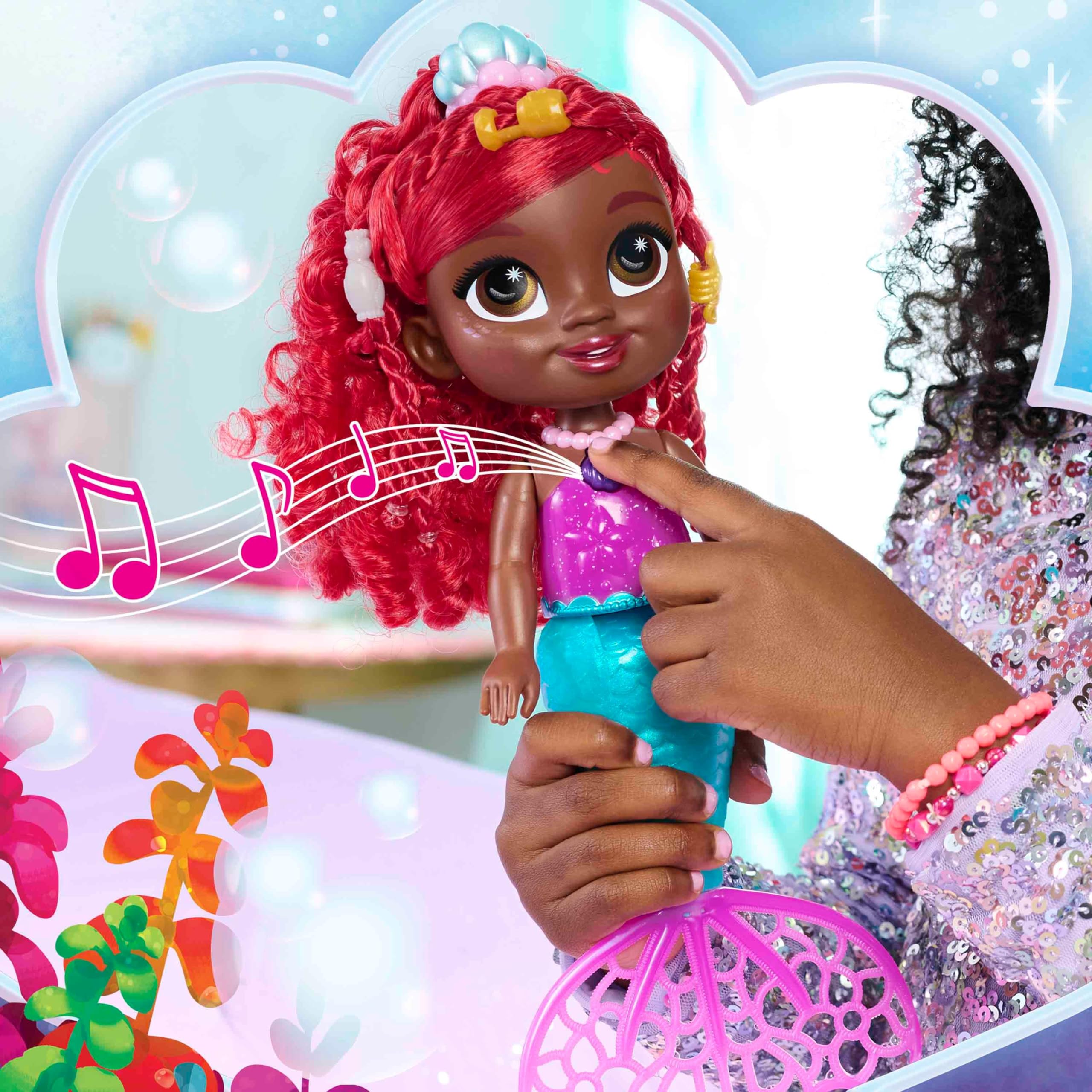 Snapklik.com : Just Play Disney Junior Bubbles Fun Ariel Doll And ...