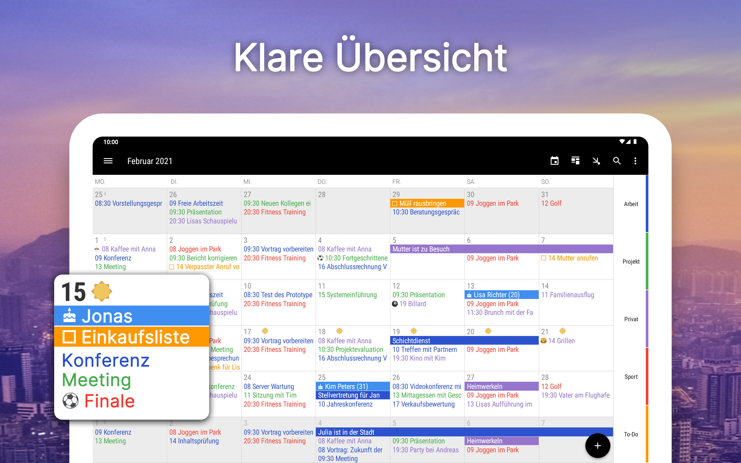 Business Kalender 2 Pro - Agenda, Planer & Organizer:www.amazon.com ...