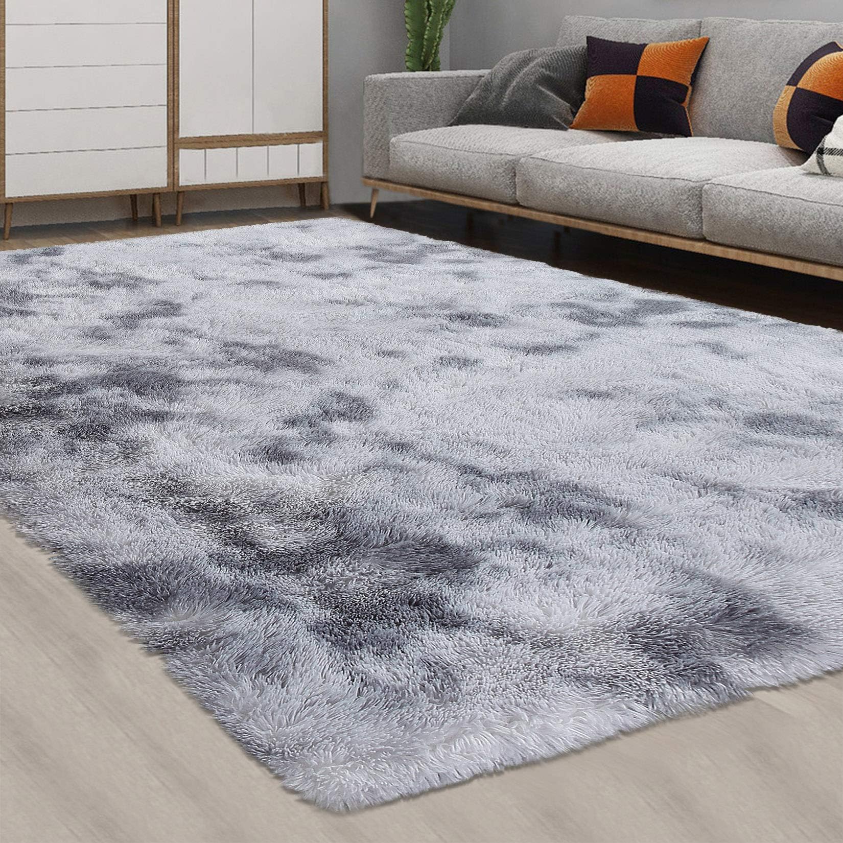Amazon.com: Merelax Soft Modern Indoor Large Shaggy Rug for Livingroom ...