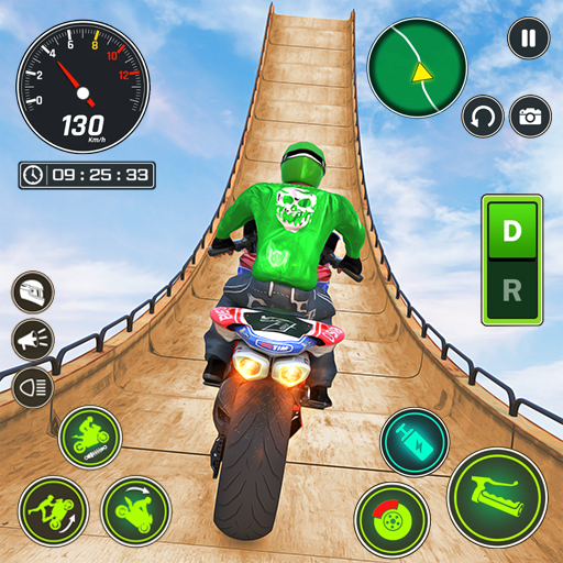 GT Mega Ramp Stunt Bike Games: Free Superhero Bike Racing Games 3D ...