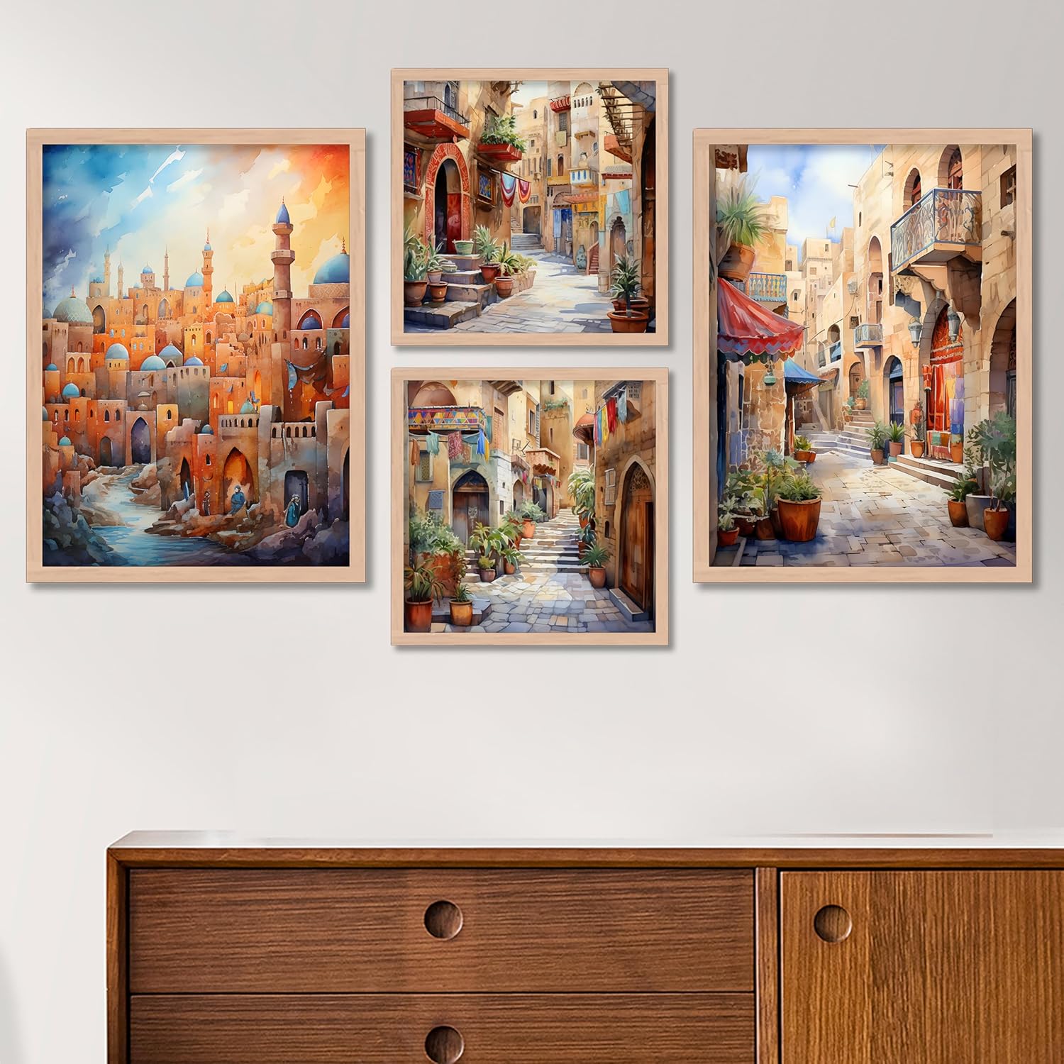 BANGERZ Wall Paintings Scenery For Living Drawing Room Home, Paintings ...