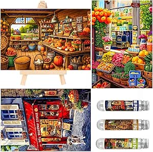 Amazon.com: BJscoe 3 Packs Mini Jigsaw Puzzles, 150 Pieces Each ...