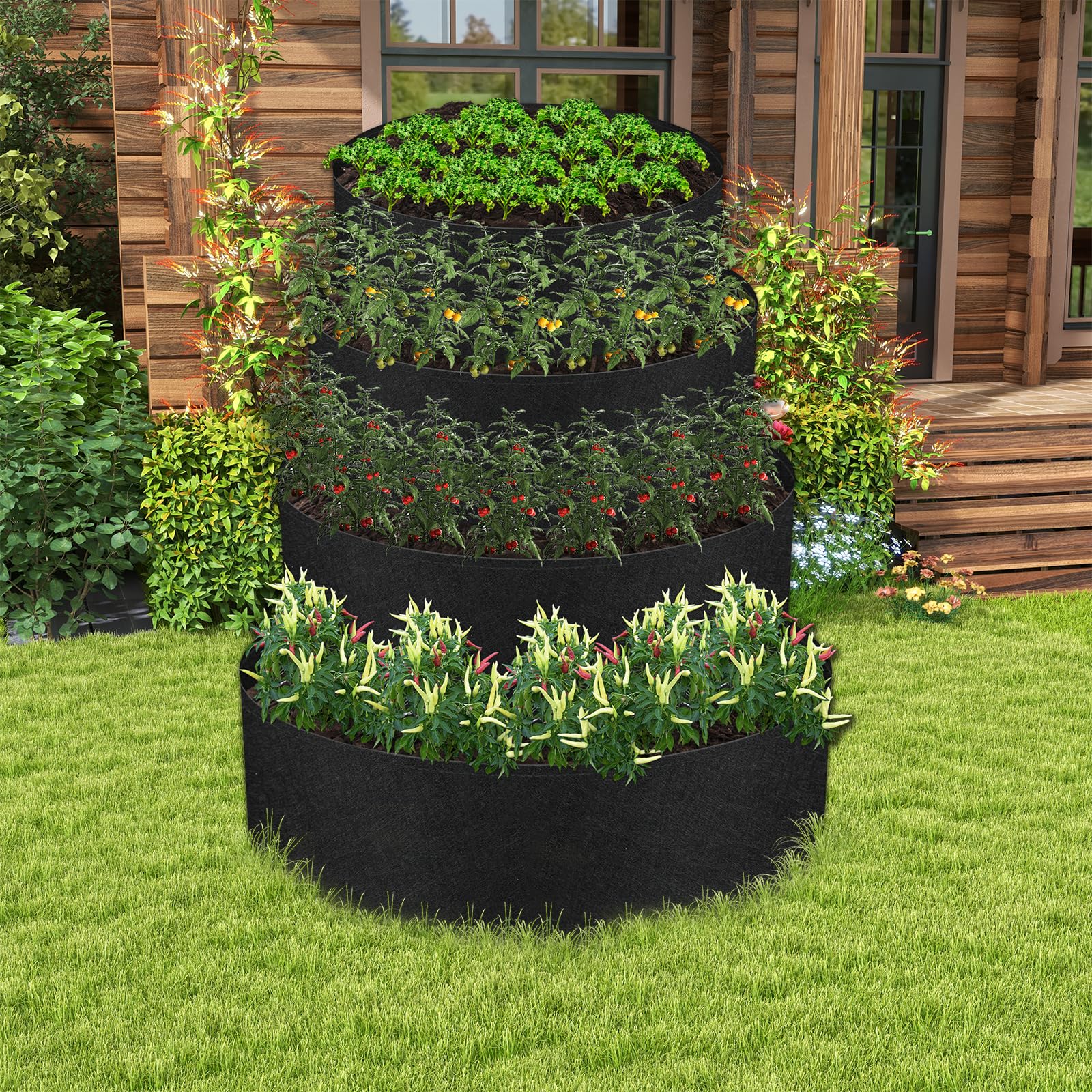 Flower Pot Tower Directions Suncast® Tomato Tower Garden Station