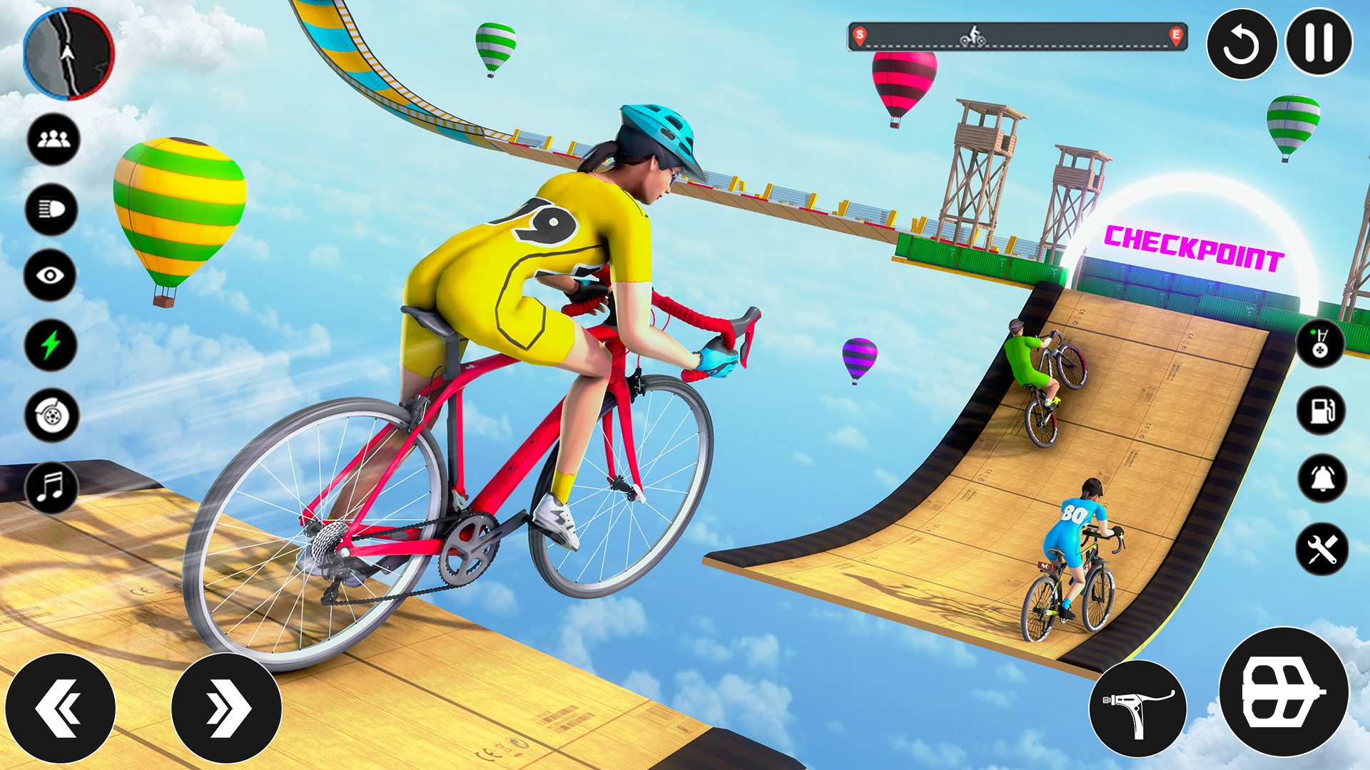 BMX Cycle Games Extreme bicycle Racing Games : BMX Bike Stunt Master ...