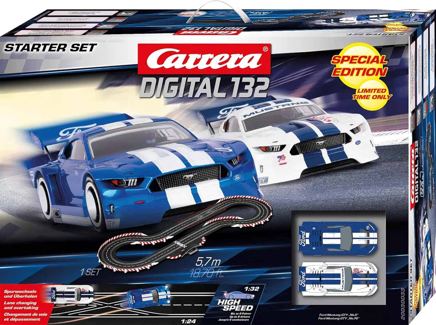 Carrera Digital 132 Starter Set, Race Tracks - Amazon Canada