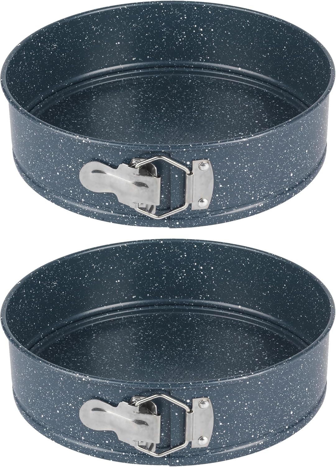 Russell Hobbs COMBO-8234 Springform Cake Tin Set of 2, Non-Stick Carbon ...