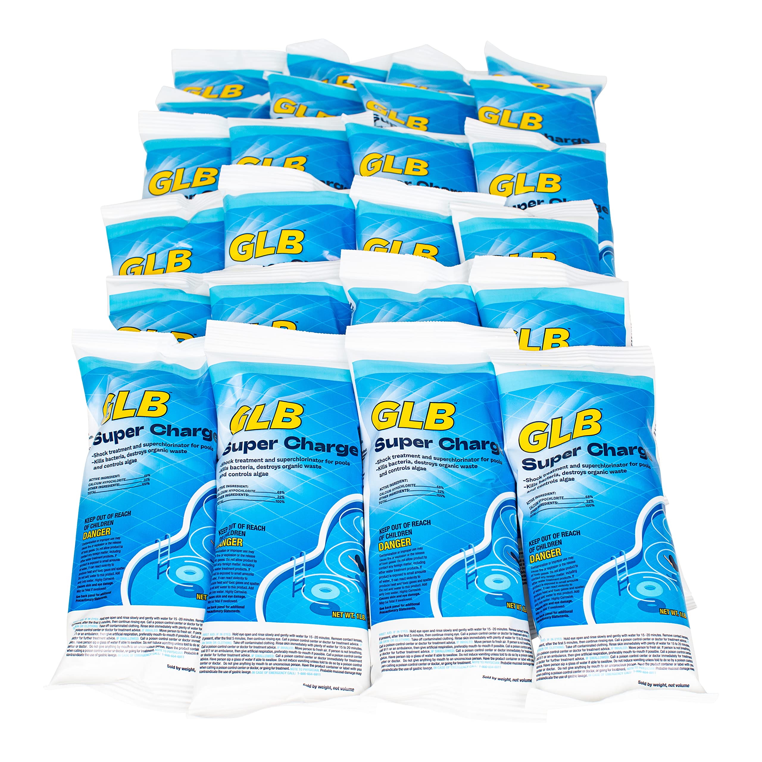 Amazon.com : GLB Super Charge (1 lb) (24 Pack) : Patio, Lawn & Garden