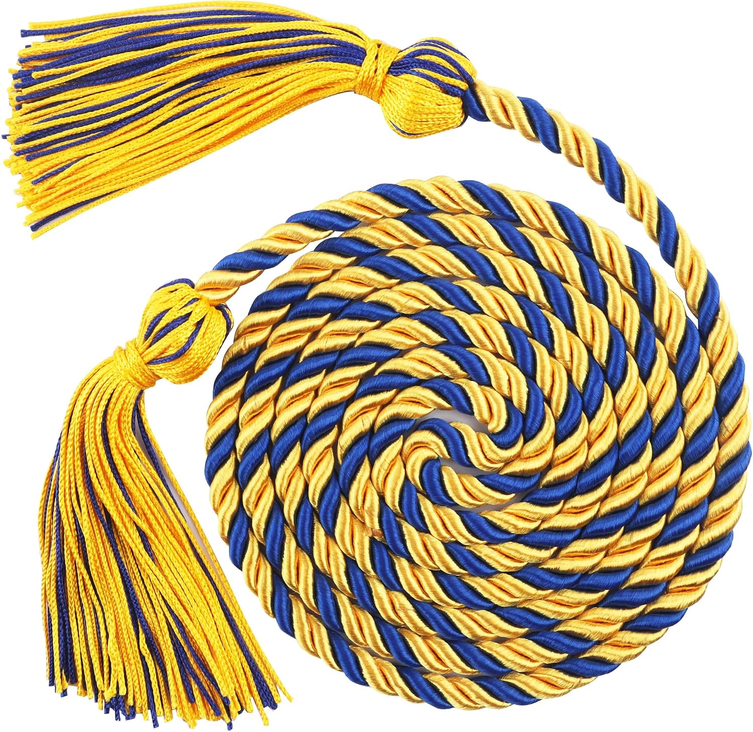 Amazon.com: Graduation Cords, Cords for Graduation 2026, Gold Blue 68 ...
