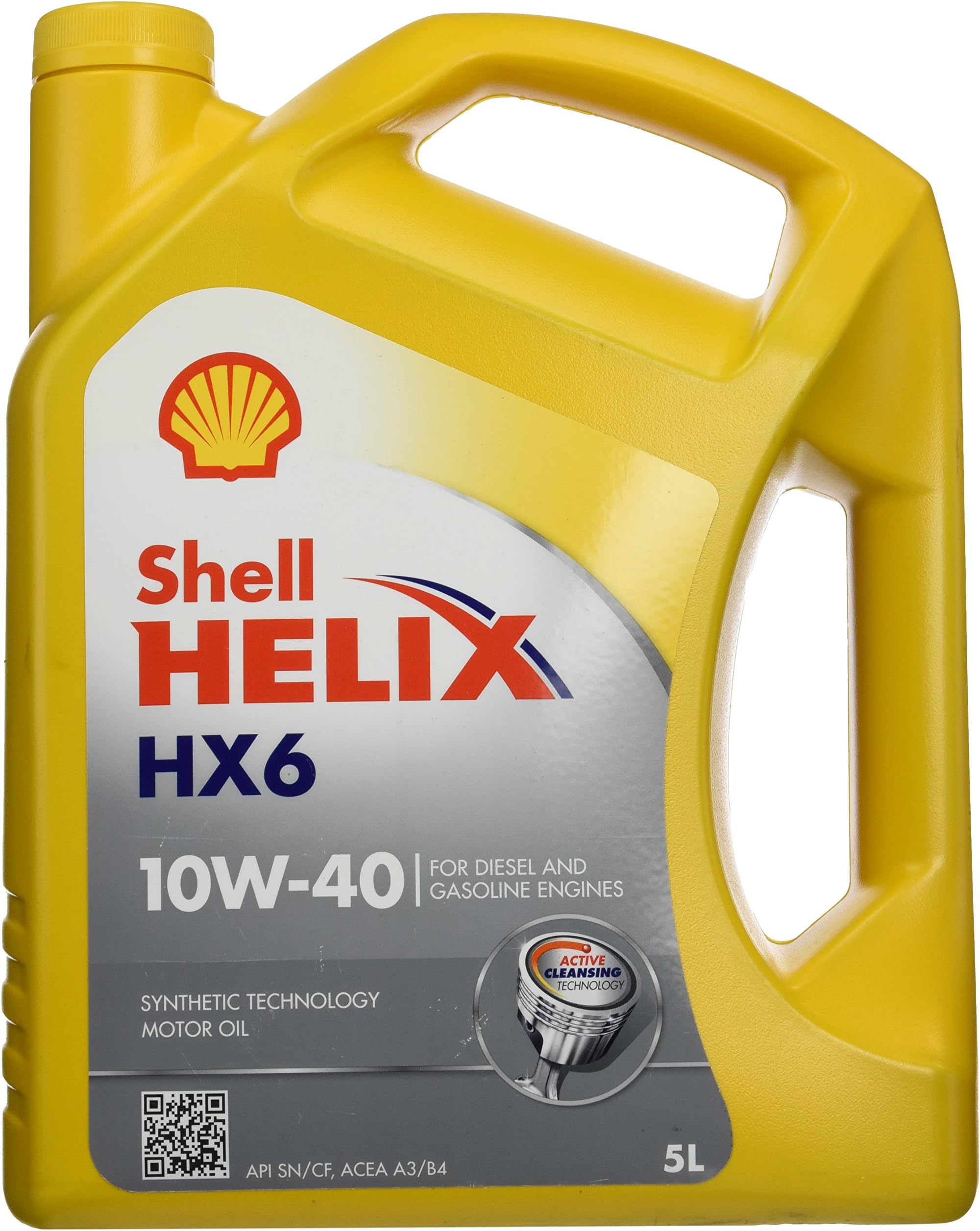Shell Helix HX6 10W40 550040099 Olio Motore, 5 l : Amazon.it: Auto e Moto