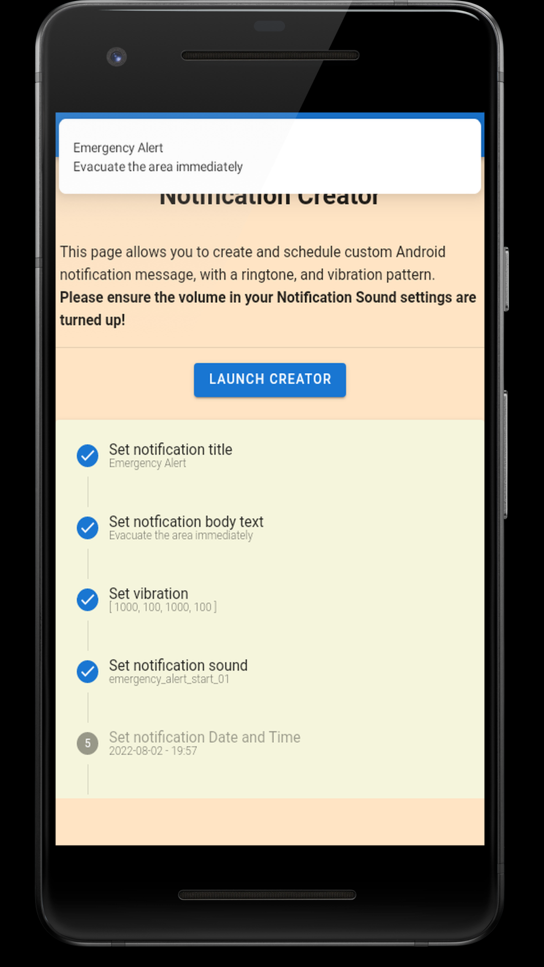 Fake EAS Sounds Simulator - App on Amazon Appstore