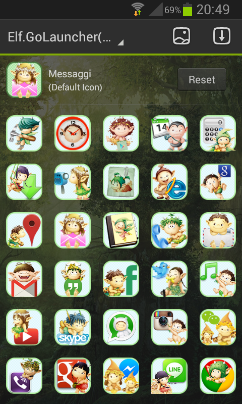Elf Theme for Go Launcher Ex:Amazon.com:Appstore for Android