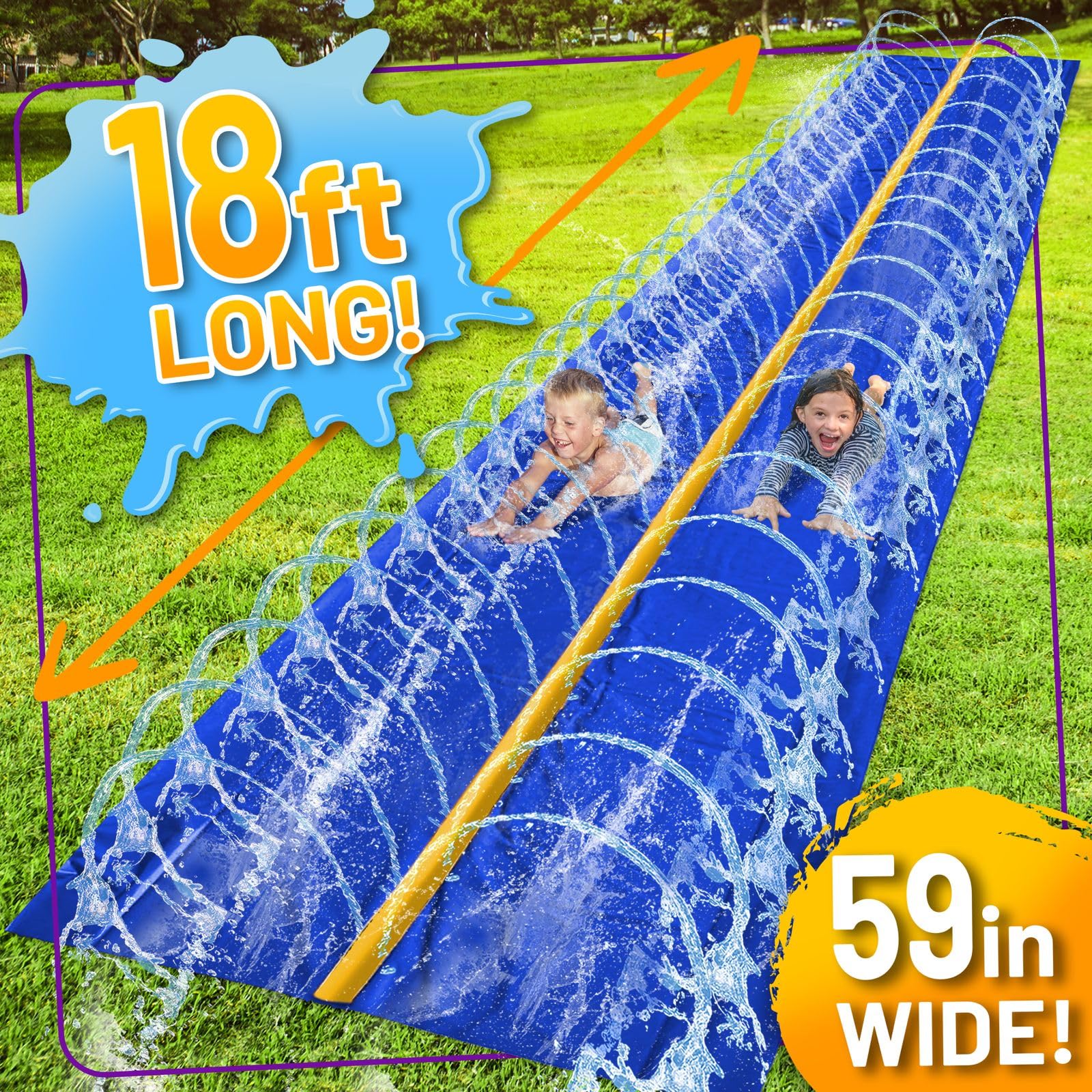 Snapklik.com : Stargo 18 X 5 Ft - Slip Splash And Slide, Water Slides ...