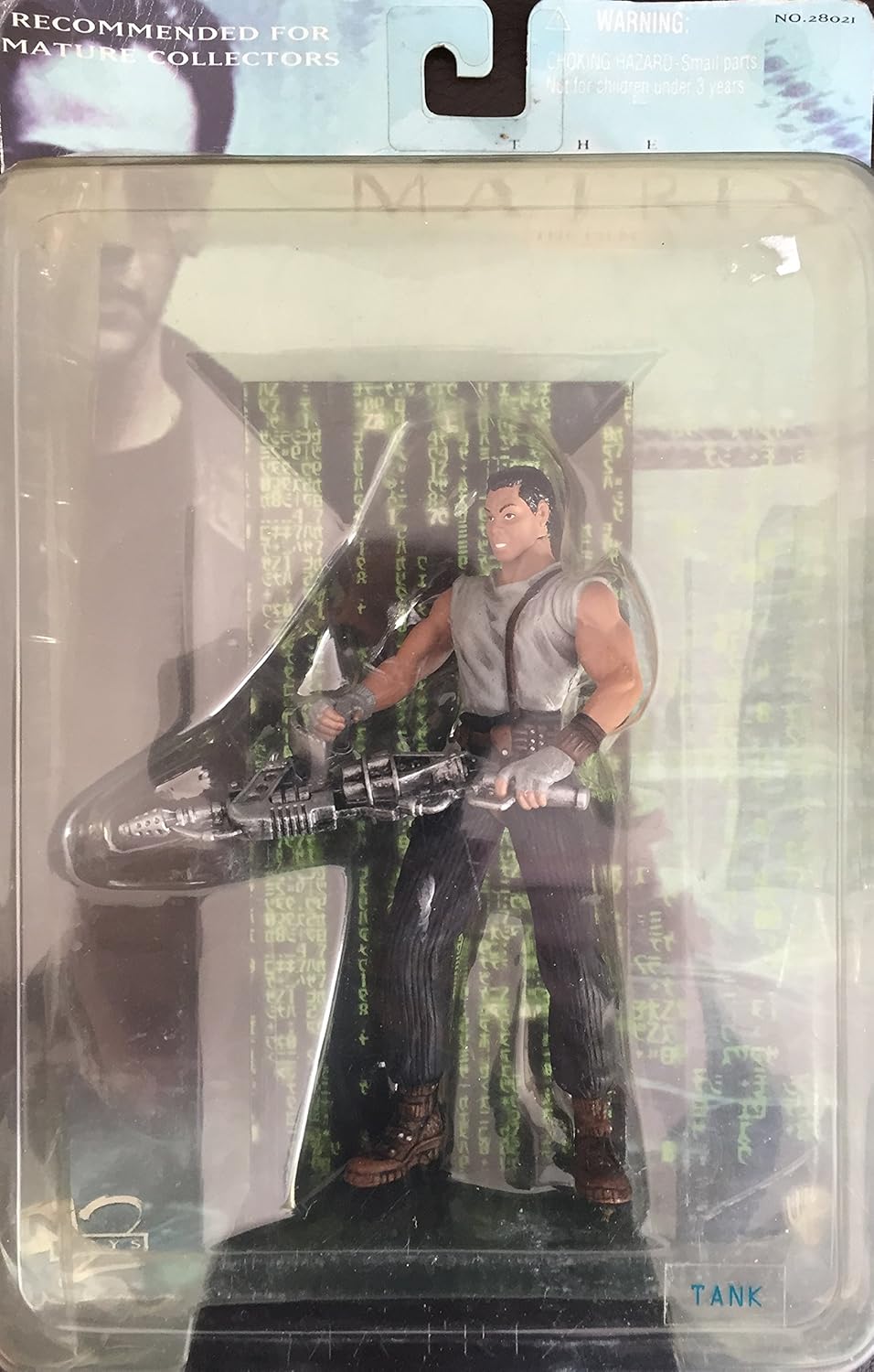 Amazon.com: 2000 N2 Toys The Matrix Action Figure - Tank : Toys & Games