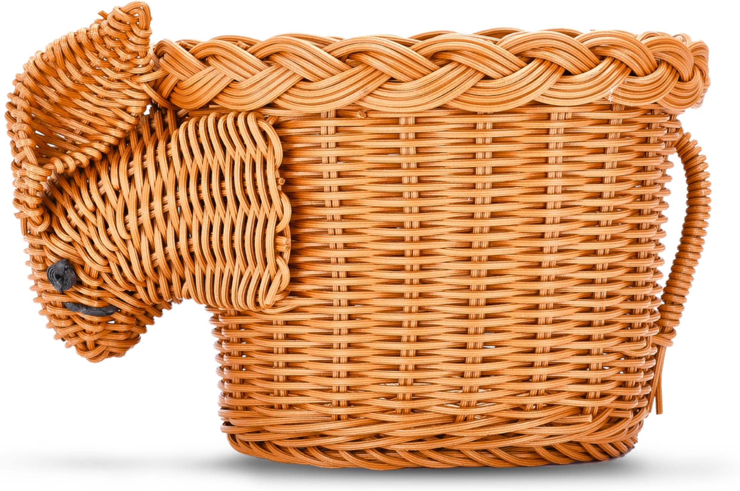 Amazon.com: tag 10" Seagrass Easter Spring Bunny Shaped Decorative ...