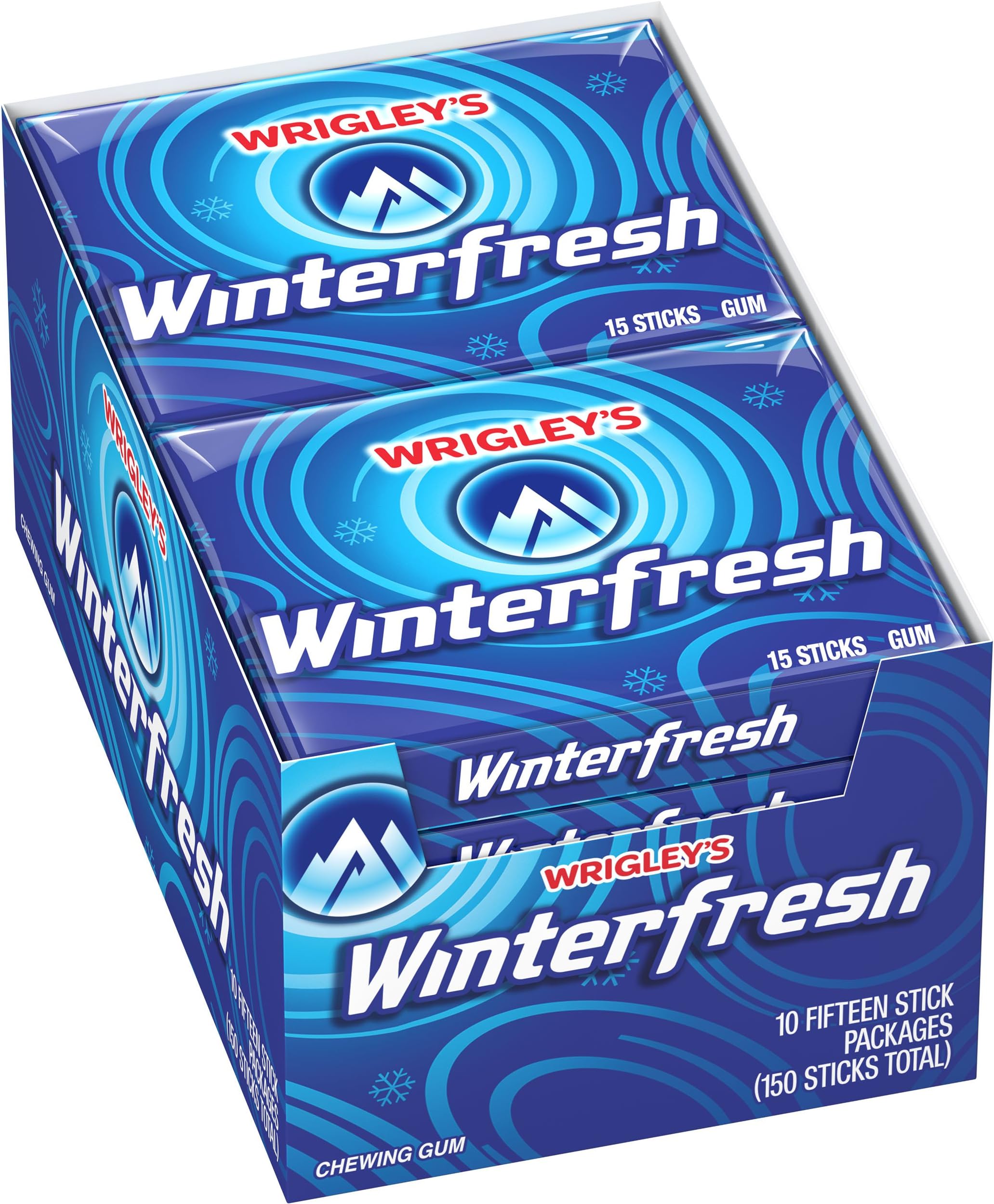 Amazon.com : WRIGLEY'S WINTERFRESH Chewing Gum Bulk Pack, 5 Stick (Pack ...