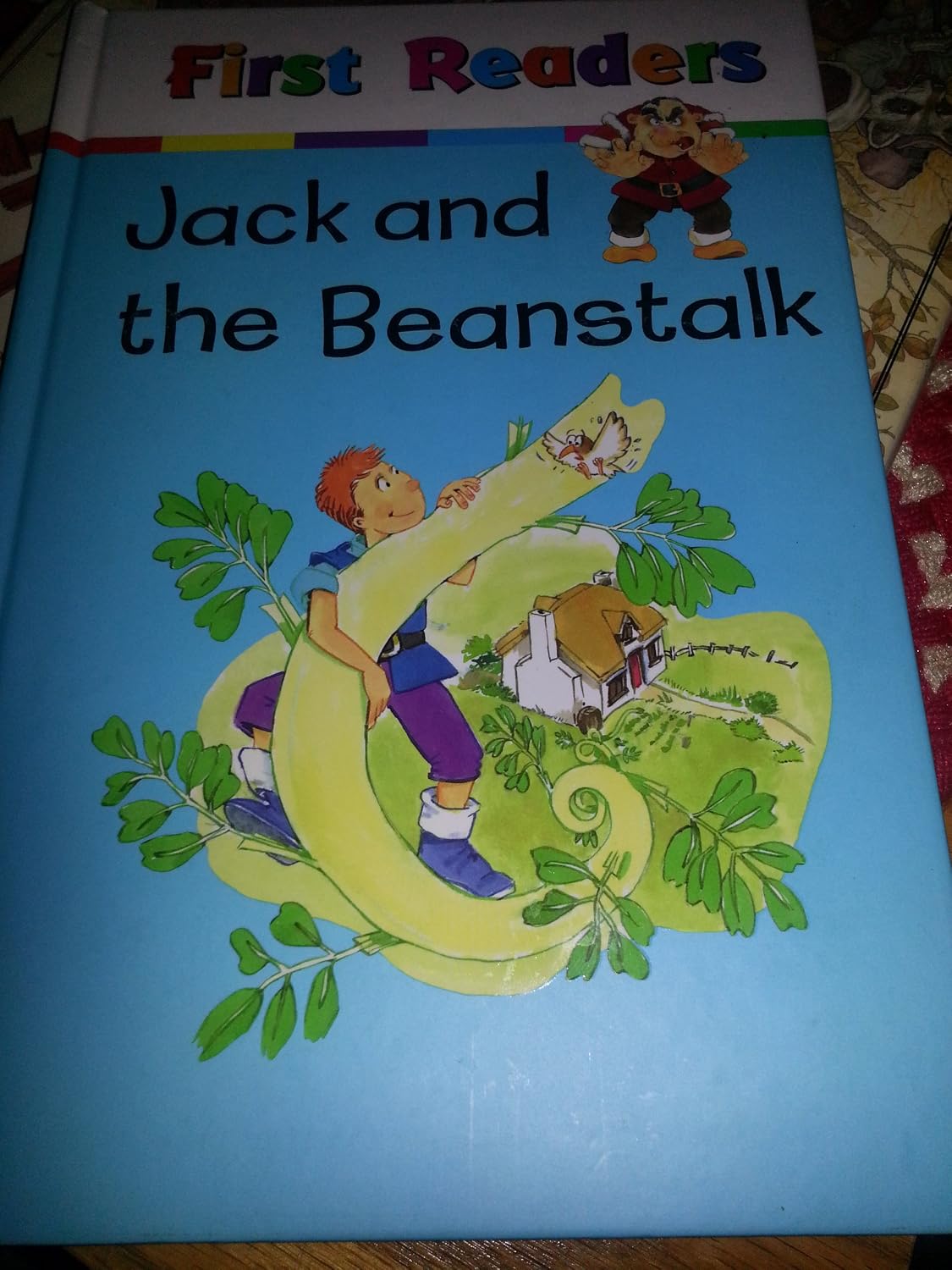 Jack and the Beanstalk (Enlarged First Readers): Amazon.co.uk ...
