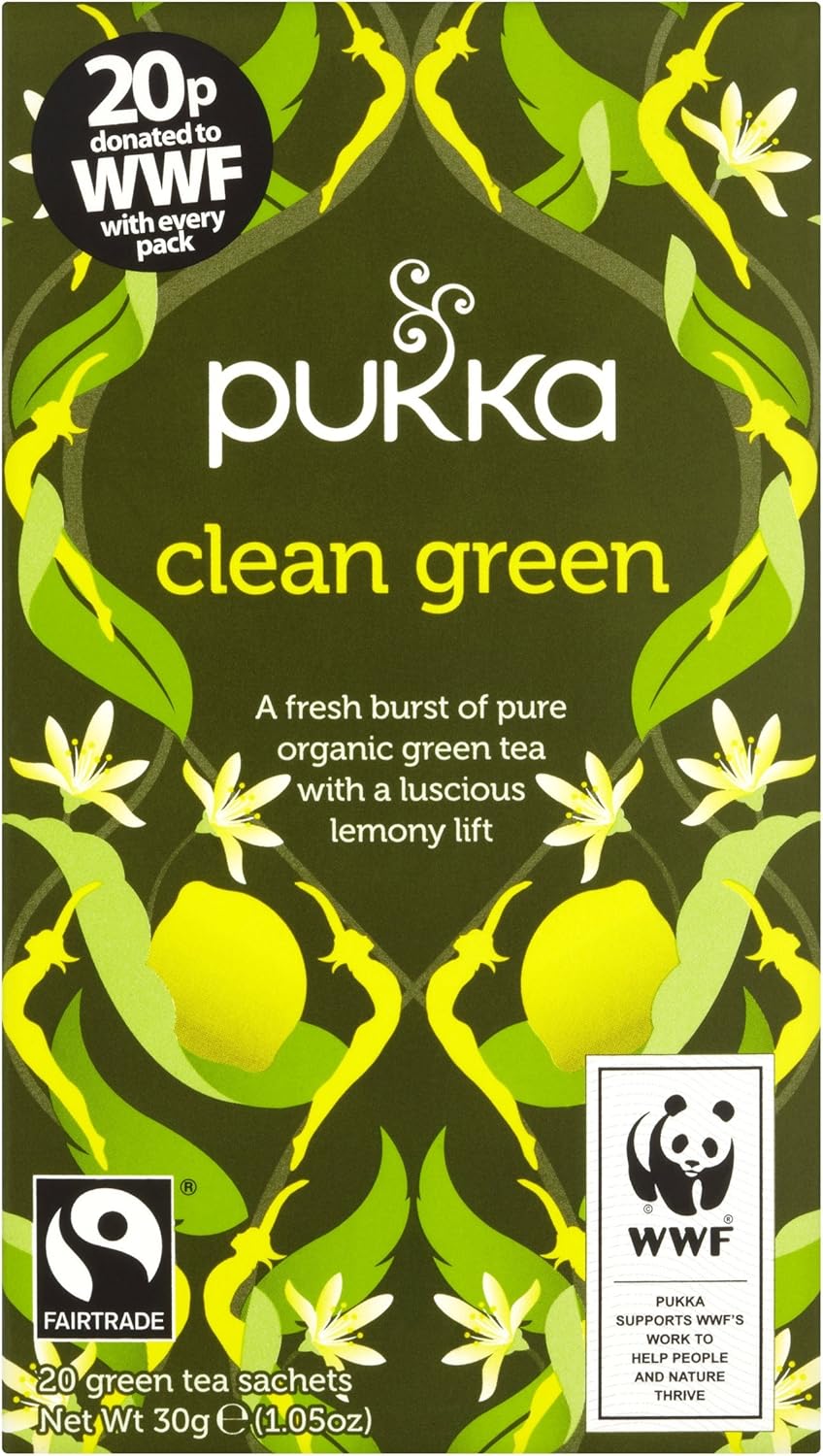 Pukka Cleanse Herbal Tea 20 sachets : Amazon.co.uk: Grocery