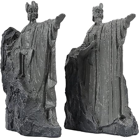 Amazon.com: Large Decorative Bookends, 9.5" Book End Resin Collectibles ...