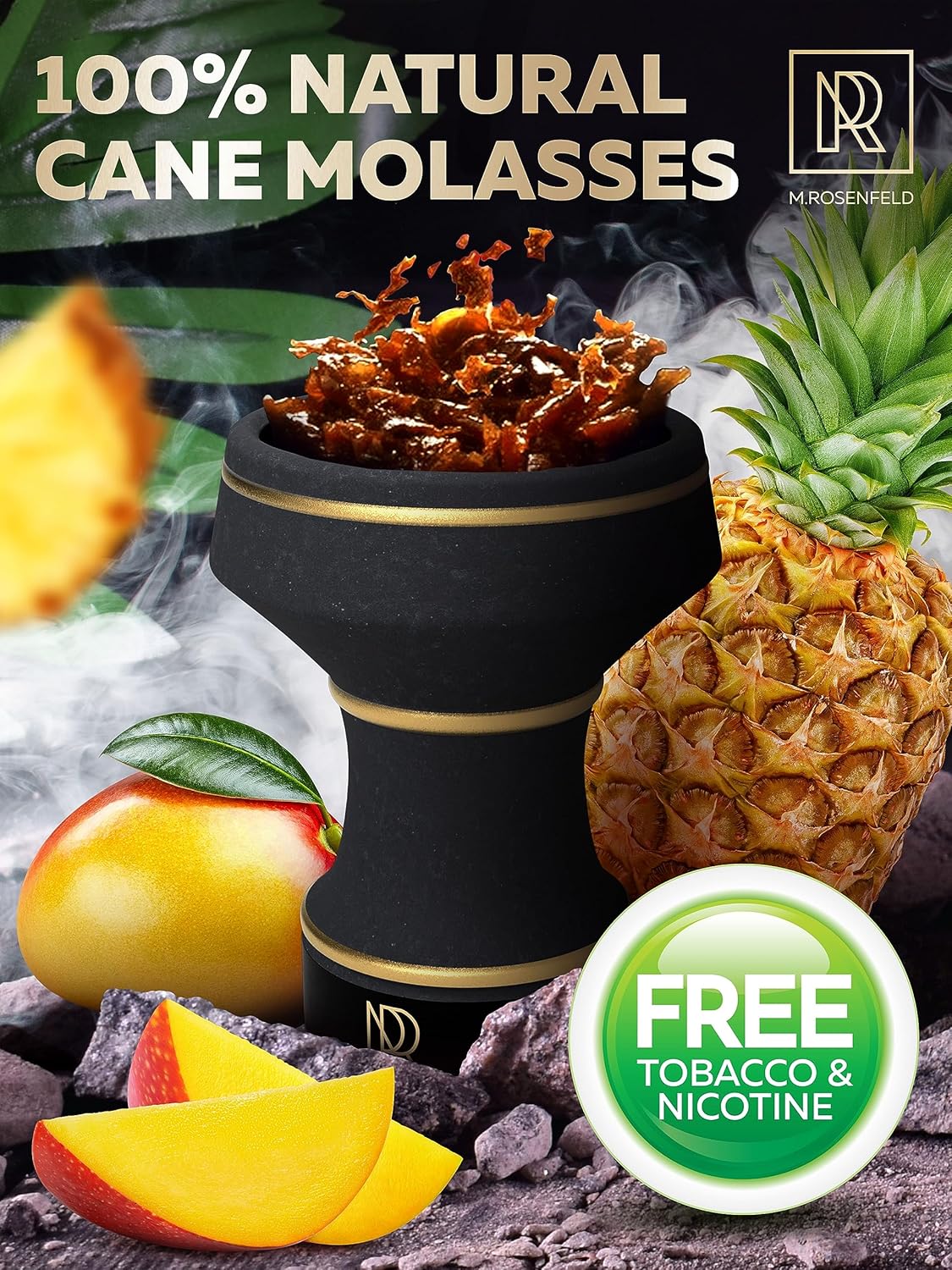 M. ROSENFELD Shisha Hookah Flavors – Sabor a cachimba de frambuesa azul ...