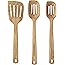 Amazon.com: Calphalon 3-pc. Solid Wood Spoon & Turner Set: Home & Kitchen