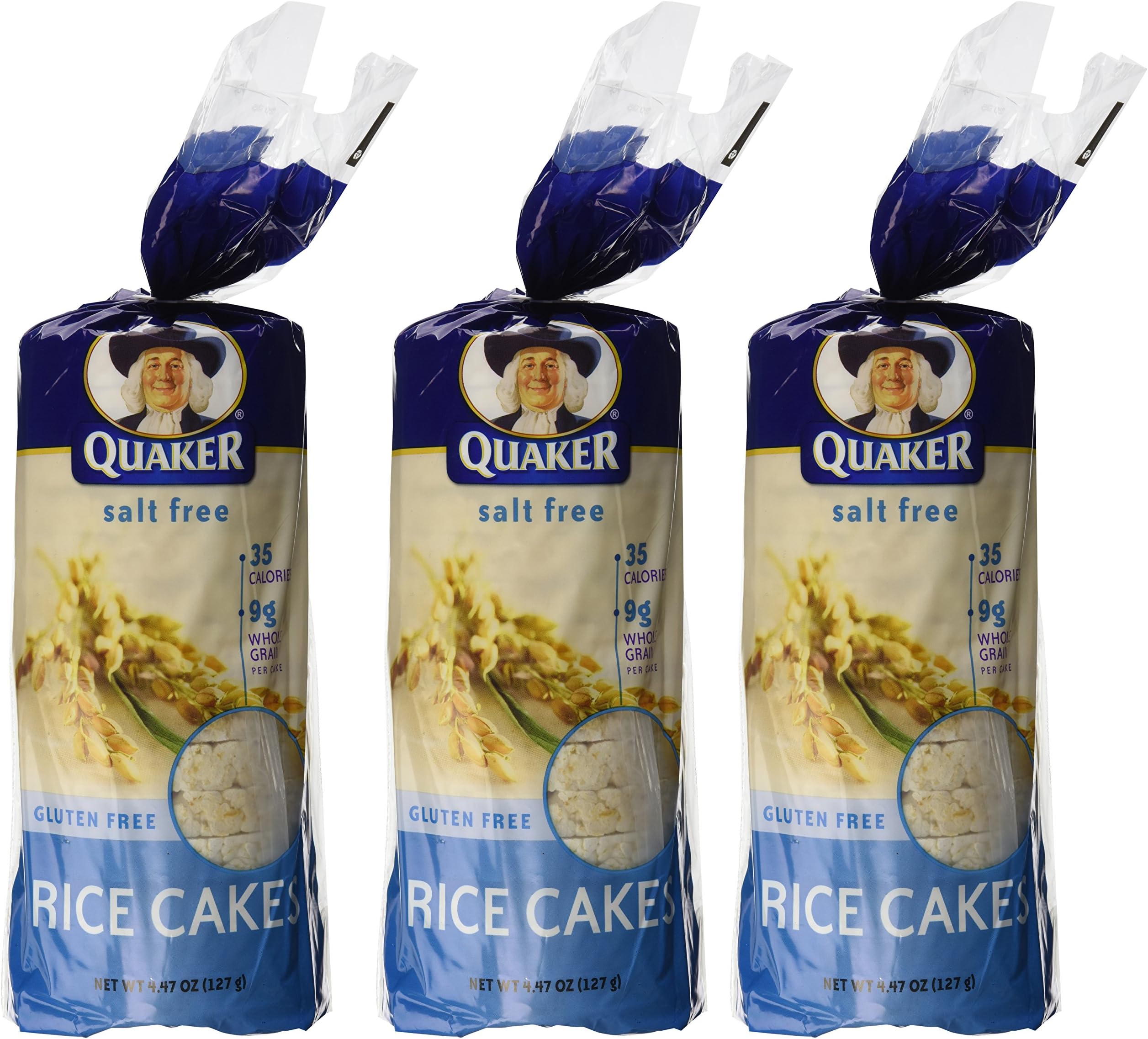 Amazon.com : Quaker Rice Cakes, Lightly Salted, 4.47 oz (Pack of 2 ...