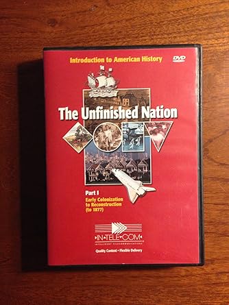 Amazon.com: The Unfinished Nation - Part I Early Colonization to ...