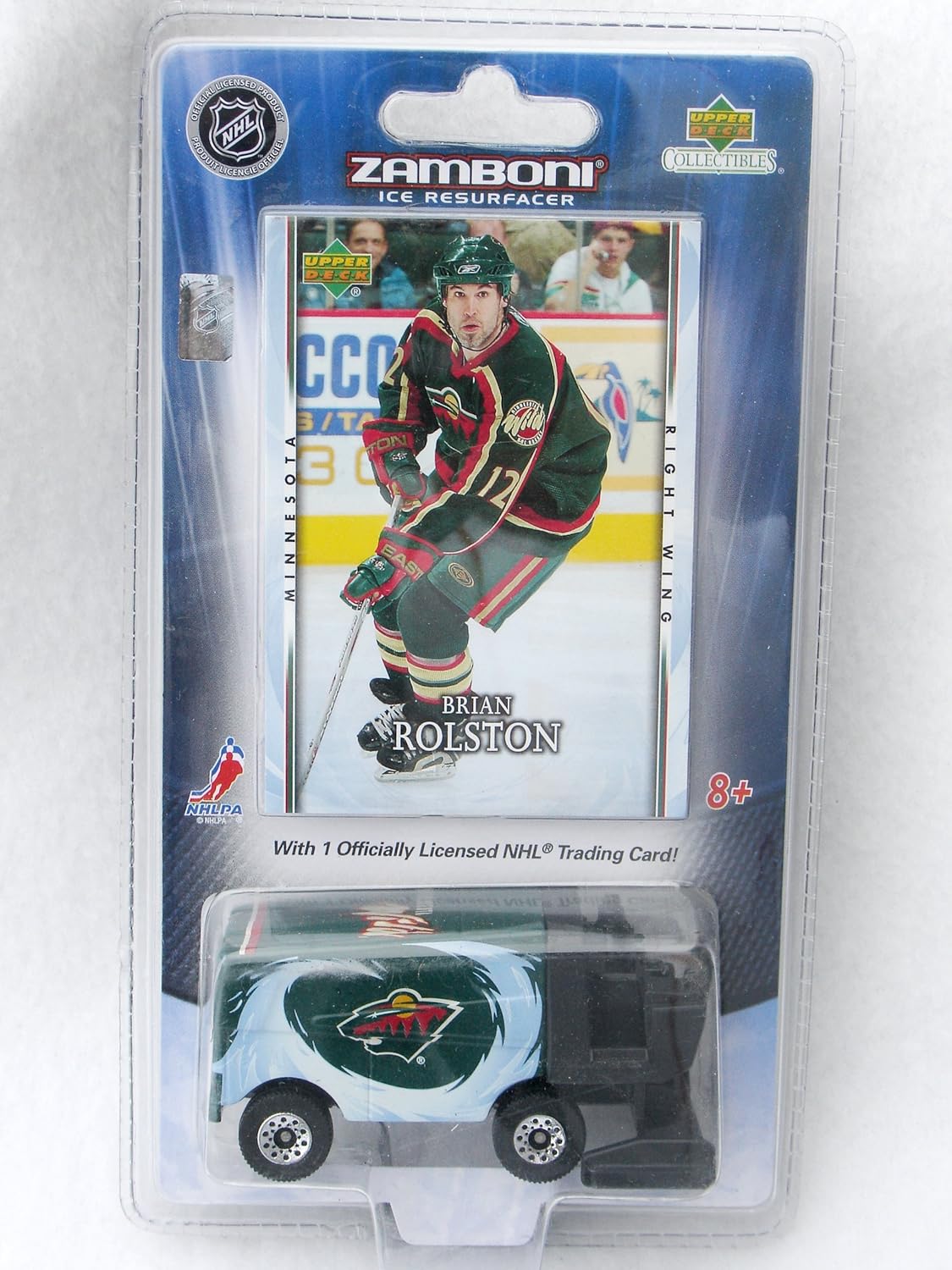 Amazon.com : 2007/8 NHL Zamboni - Minnesotta Wild with a Brian Rolston ...