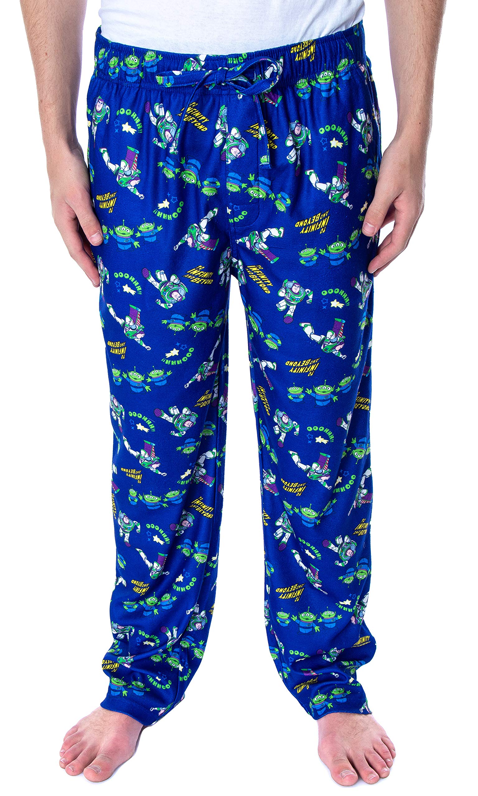 Disney Men's Toy Story Buzz Lightyear and Aliens to Infinity and Beyond ...