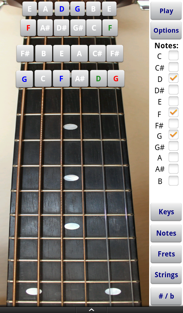 Guitar Fretboard Addict FREE - App on the Amazon Appstore
