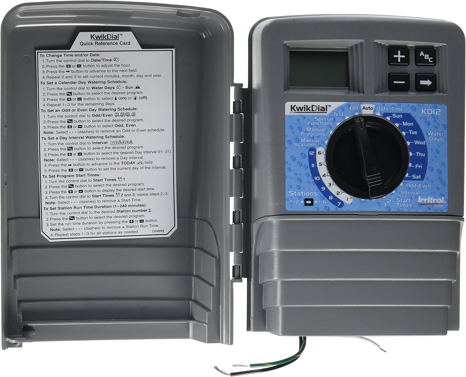 Amazon.com : Irritrol Kwik Dial 12 Station Outdoor Irrigation ...