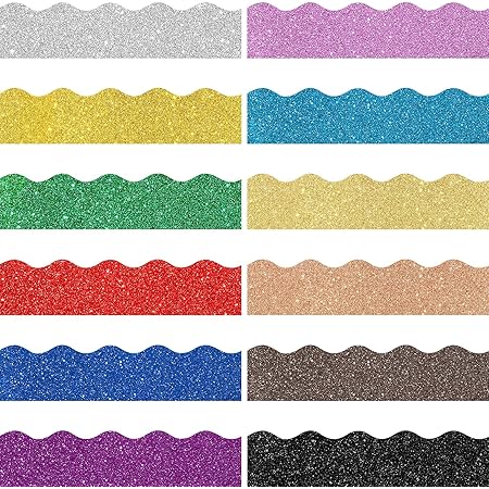 Amazon.com: Containlol 236 Feet Classroom Bulletin Board Borders ...