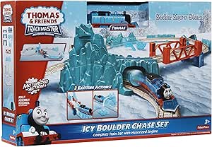 Amazon.com: Thomas & Friends - TrackMaster - Icy Boulder Chase Set ...