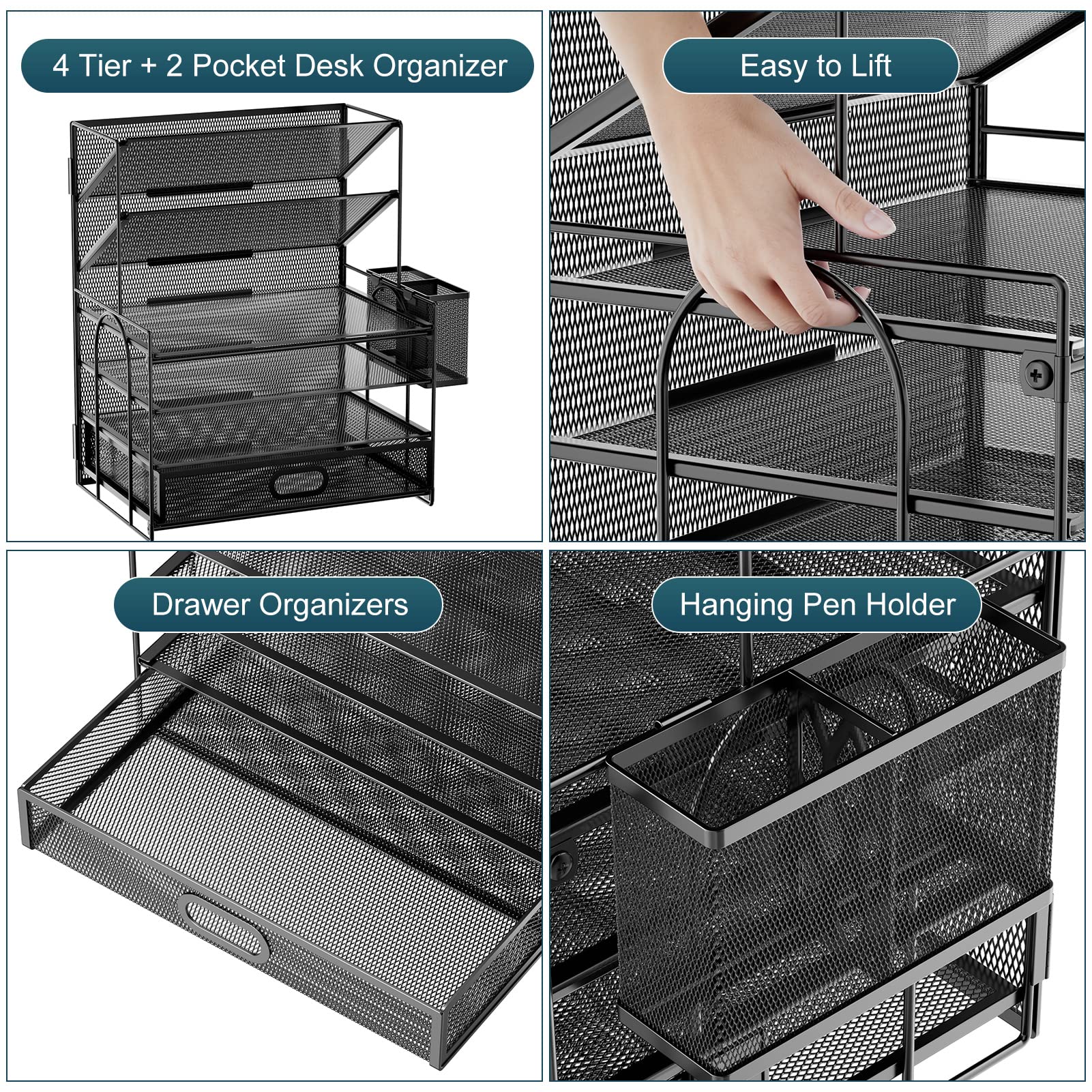 Marbrasse Desk Organizer...B0BZP2KGT1 | Encarguelo.com.ve