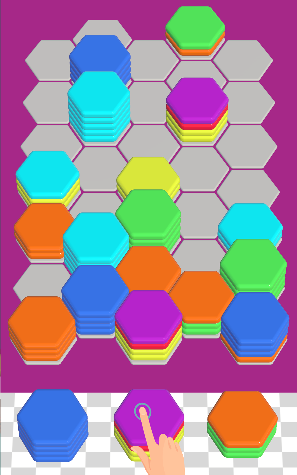 Hexa Sorting - Merge Color Sort Puzzle Game - App on Amazon Appstore